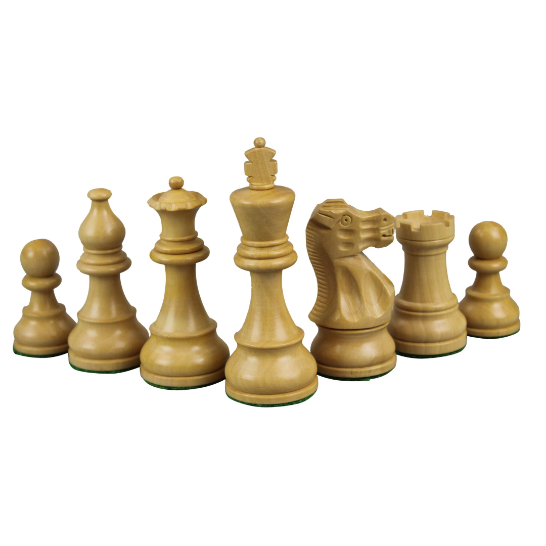 Mahogany Chess Set 21 Inch with Weighted Sheesham Atlantic Classic ...